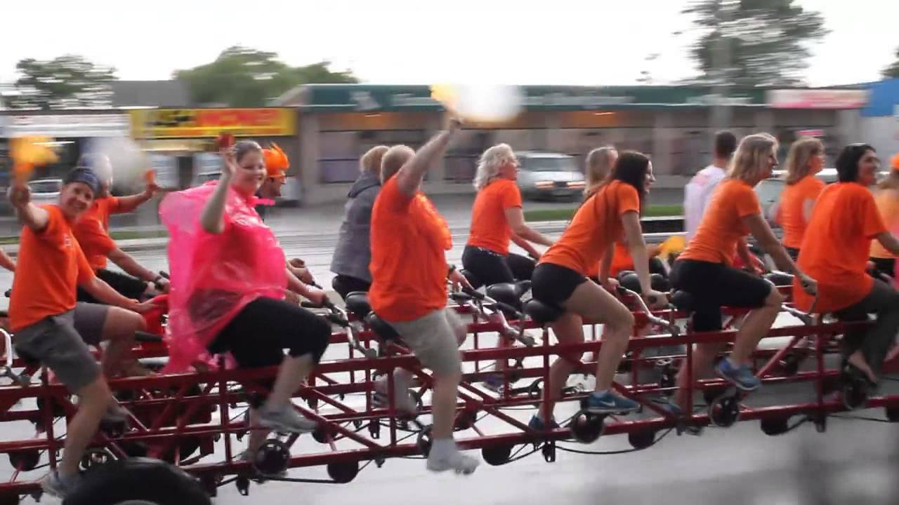 Orangetheory Fitness Fairview, Burlington ON Big Bike June 2015 - YouTube