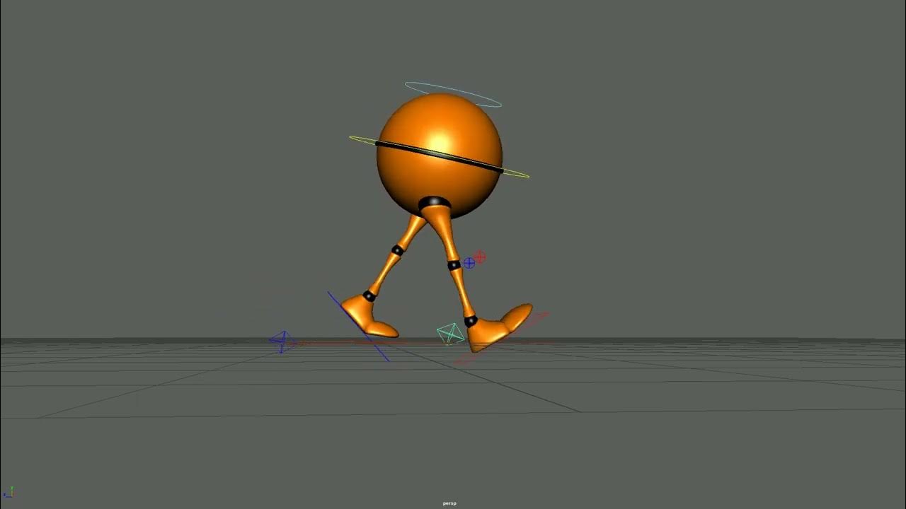 3D Walk Cycle Practice - YouTube