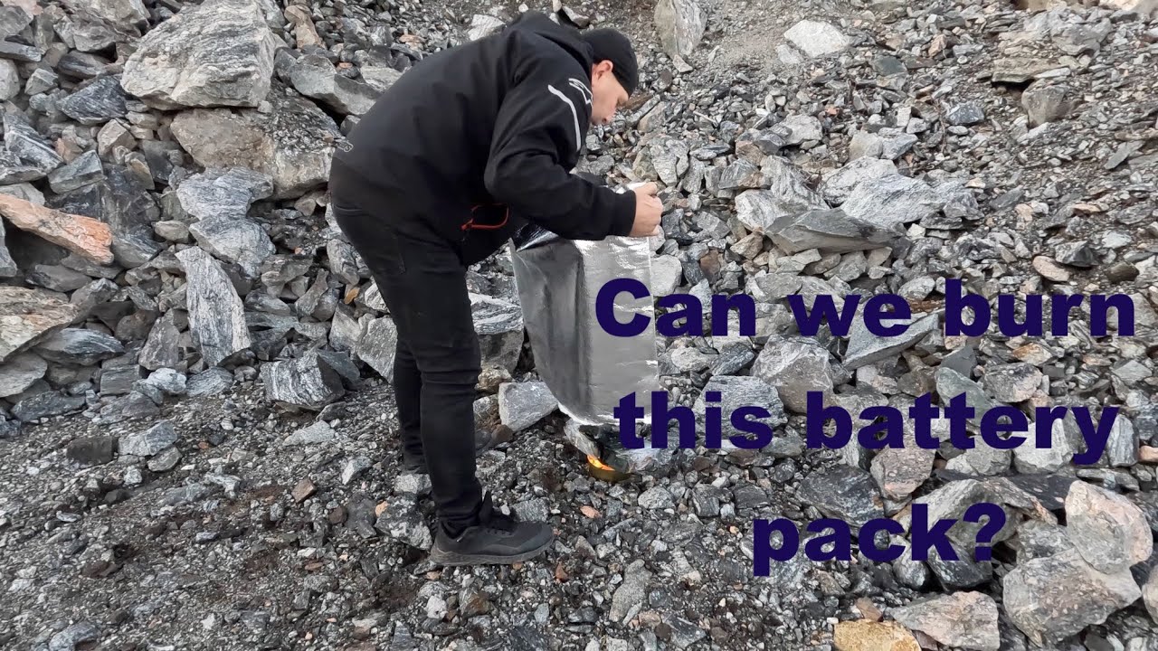 Trying to burn an EUC battery pack - Take 1 - YouTube