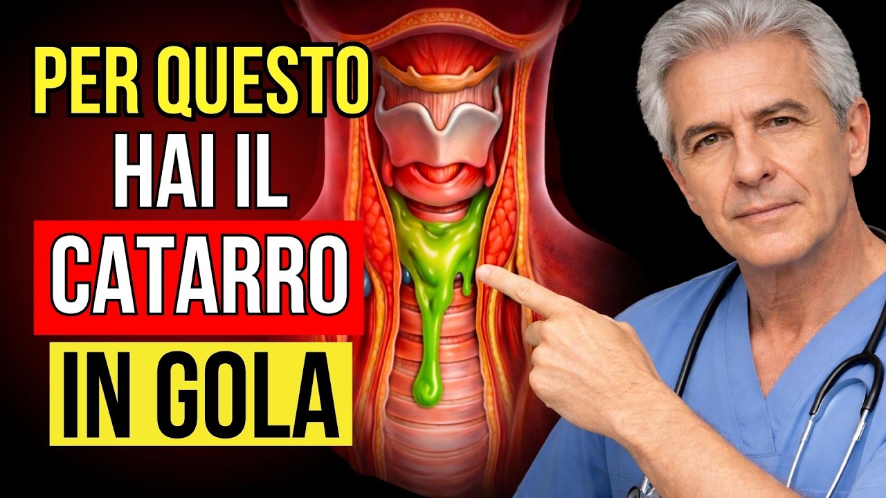 La Vera Causa del Catarro Persistente in Gola (Quasi Nessuno lo Sa ...