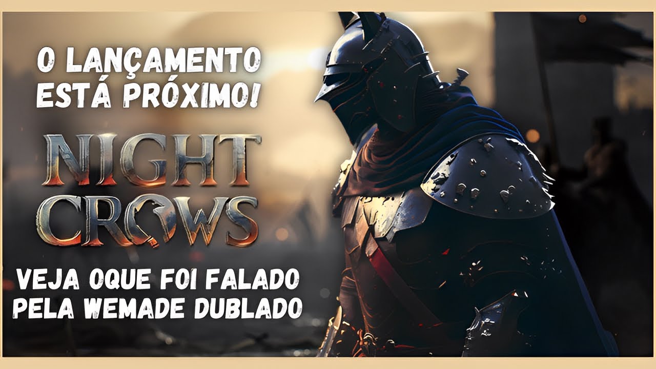 (NIGHT CROWS) GAME NOVO DA WEMADE CONHEÇA UM POUCO PRÉ- VENDA EM BREVE ...