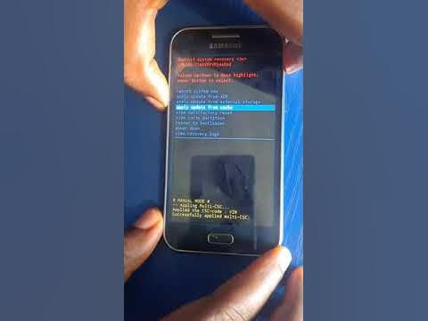 Samsung Android Stuck on FastBoot Mode [SOLVED] - YouTube