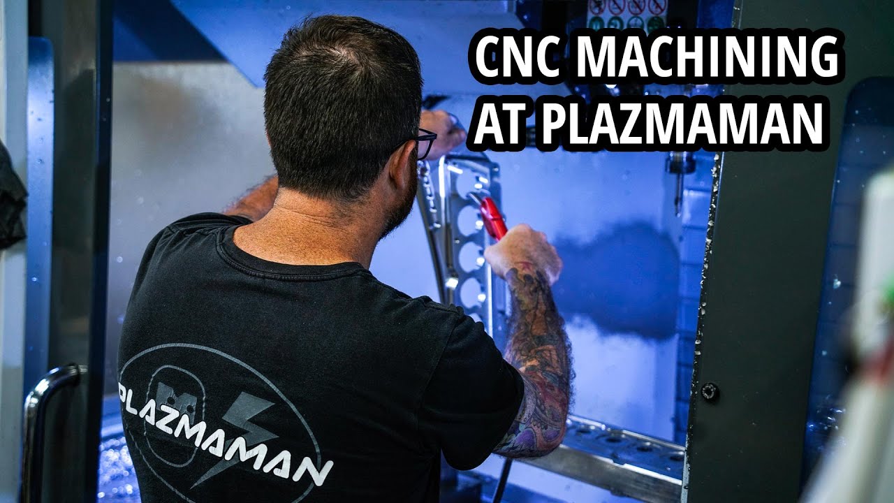 Could watch CNC machining for hours - Plazmaman - YouTube
