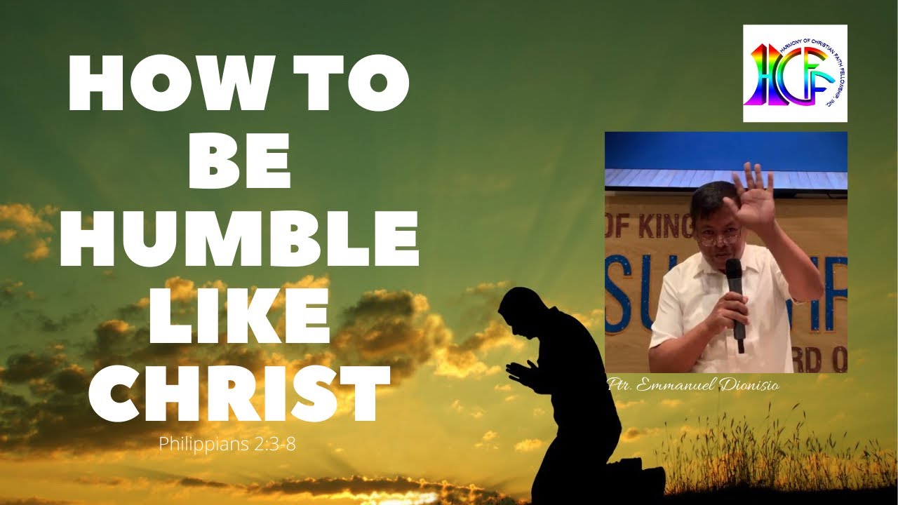 HOW TO BE HUMBLE LIKE CHRIST | 06-26-2020 - YouTube