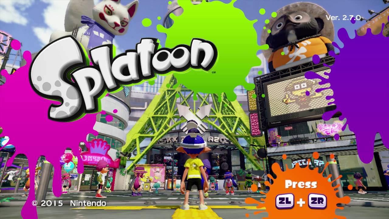 Splatoon First Play Intro - YouTube