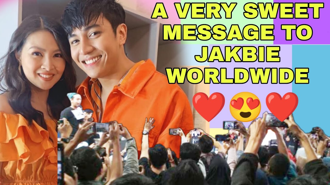JAK ROBERTO AND BARBIE FORTEZA'S MESSAGE TO JAKBIE FAM! | HAPPY ...