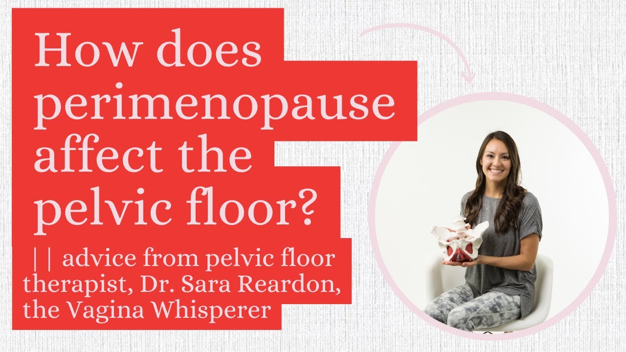 How does perimenopause affect the pelvic floor? advice from Dr. Sara ...