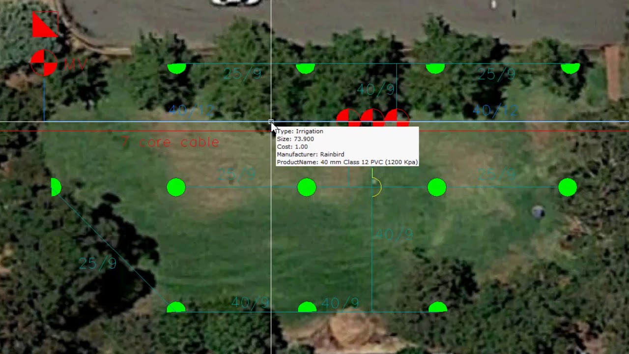 Commercial irrigation design - part 3 - YouTube