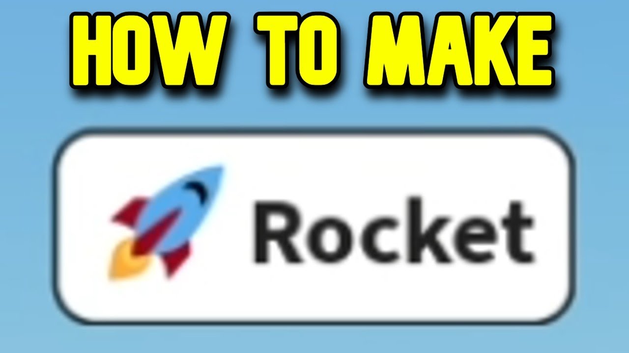 How to Make a Rocket in Aura Craft (Roblox) - YouTube