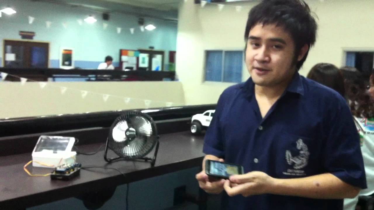 Android control electronic devices via Bluetooth using GoGo Board - YouTube