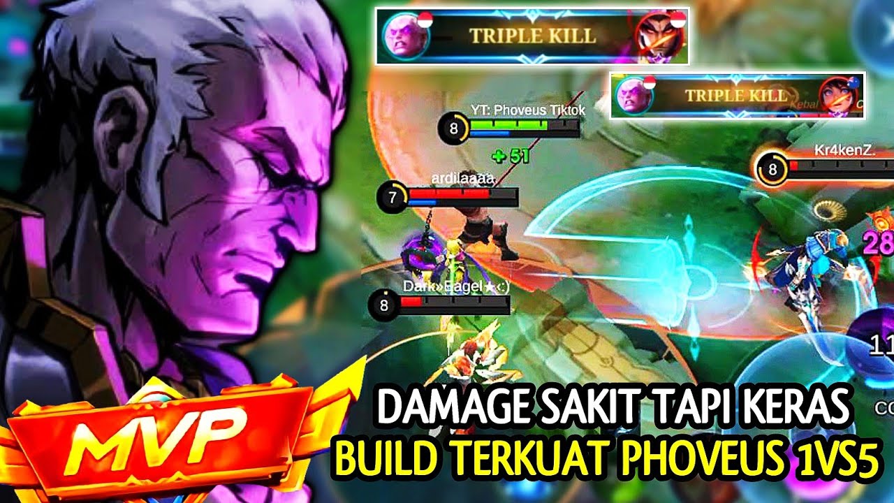 BUILD INI PALING COCOK BUAT USER PHOVEUS 2X HAMPIR SAVAGE!! TOP GLOBAL ...