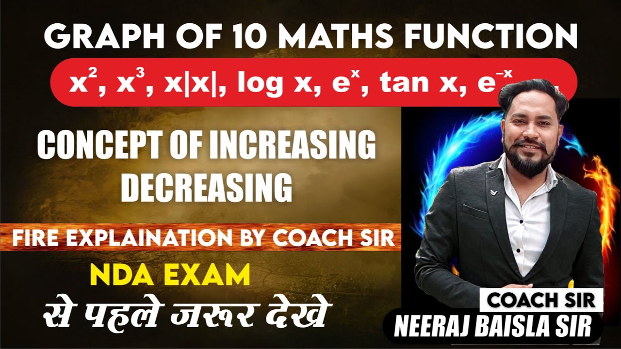 ये 10 GRAPHS NDA EXAM 2023 से पहले जारूर करके जाना है | BEST ...