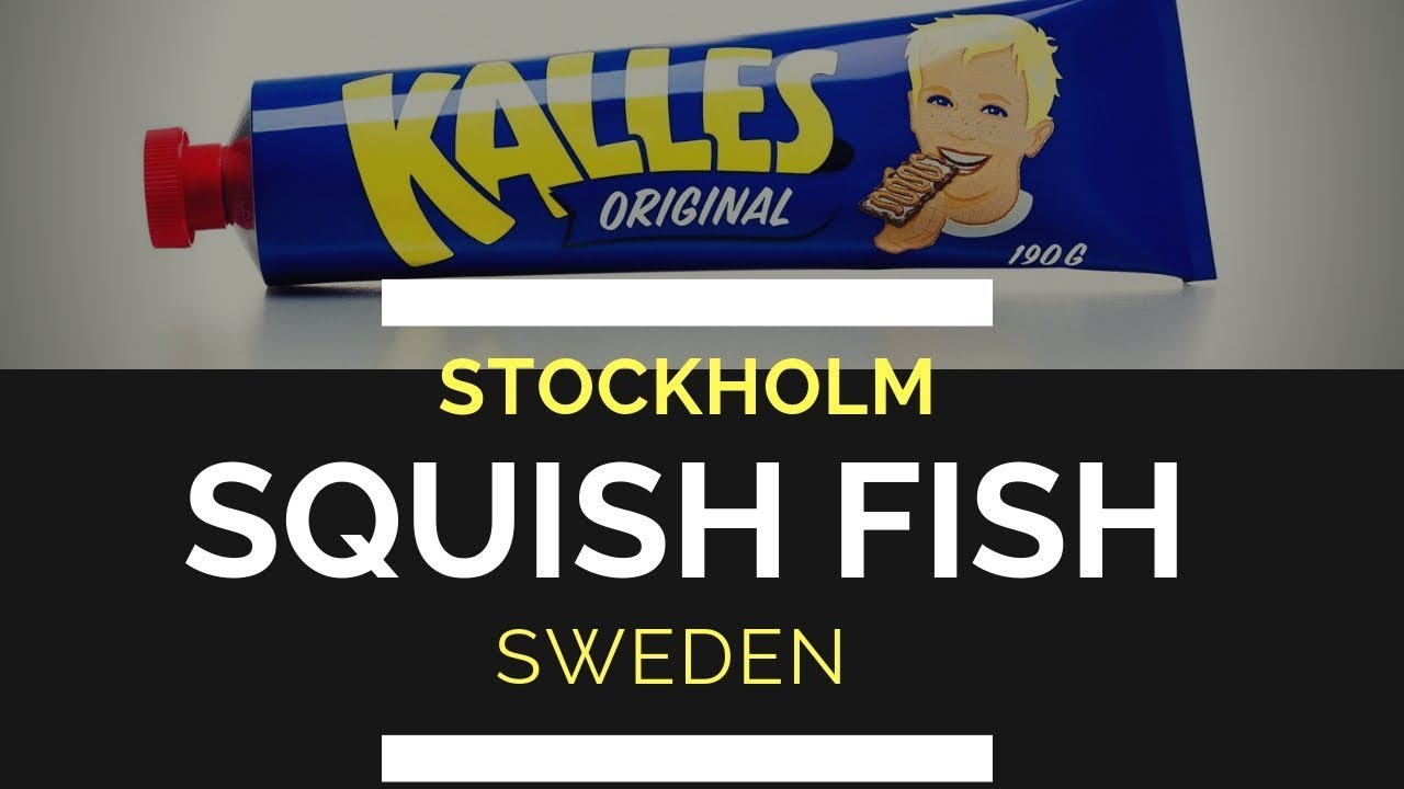 Stockholm, Sweden - What in the heck is Squish Fish - YouTube