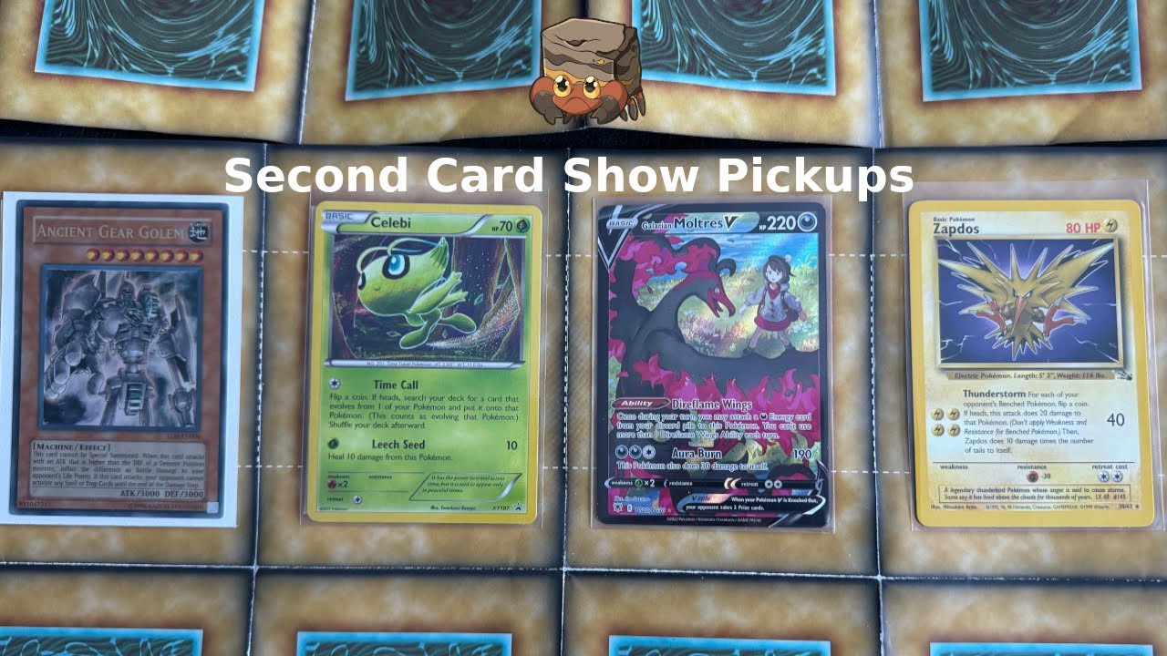 SECOND Card Show TRADING Card PICKUPS - YouTube