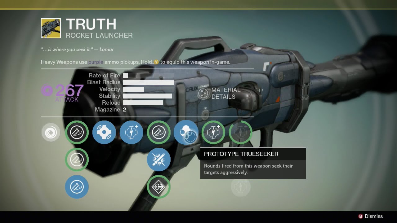 Destiny - Truth [Exotic Weapon] - YouTube