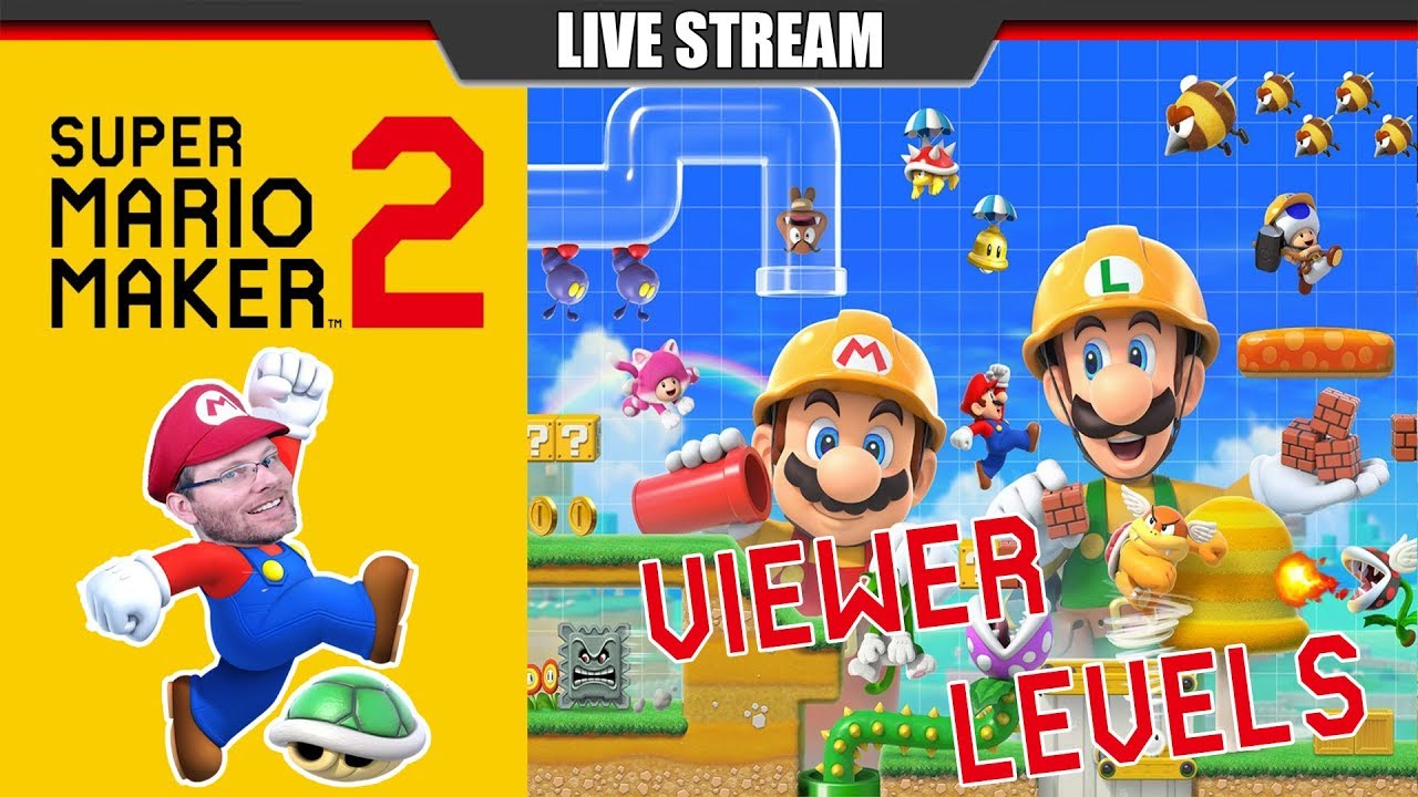 VIEWER Levels | Super Mario Maker 2 - YouTube
