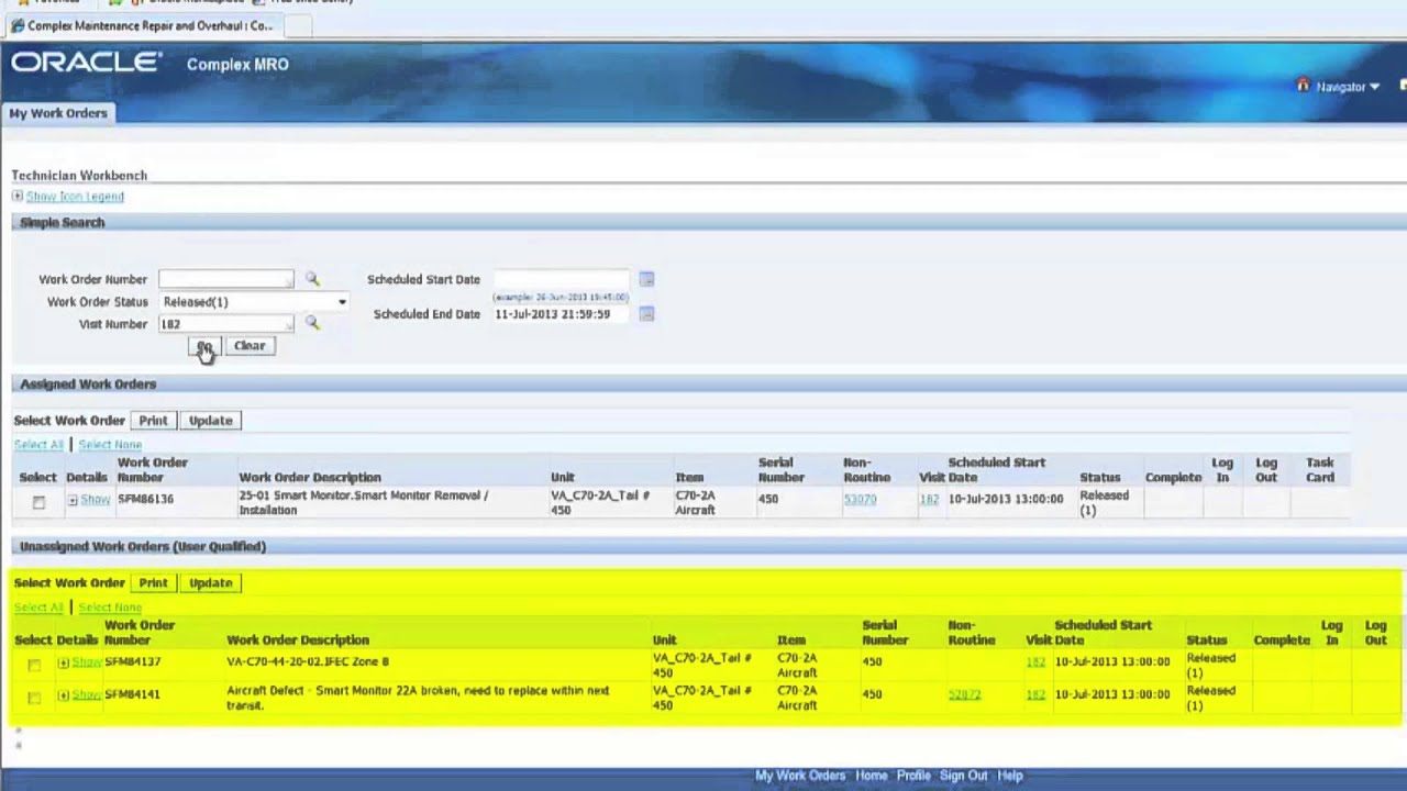cMRO Line Maintenance Planning and Execution - Part 3 Execution - YouTube