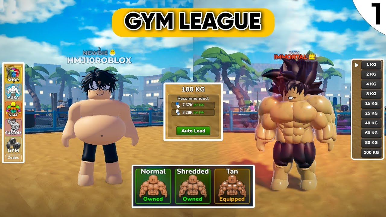 Unleash Power in Gym League Roblox: Beginners Guide #1 - YouTube