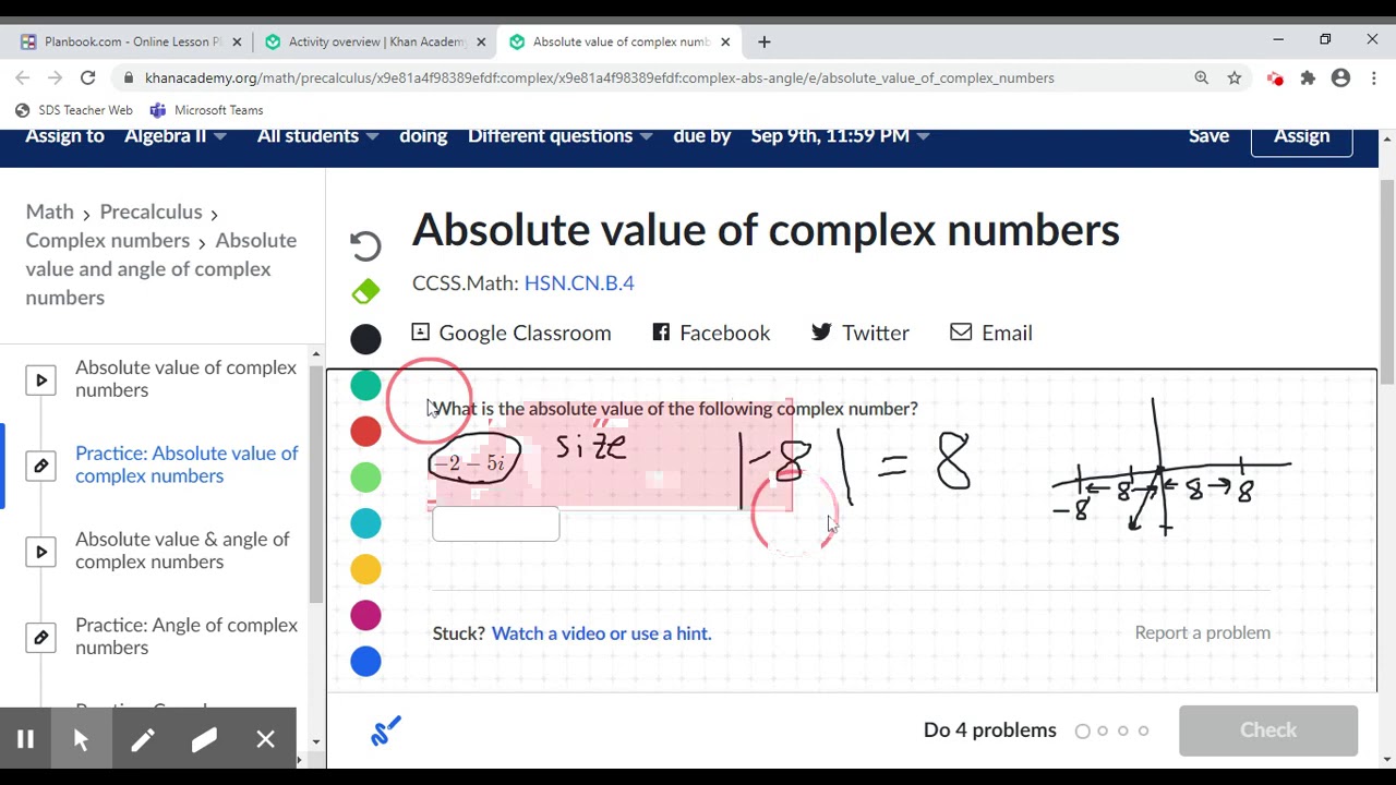 Absolute Value of Complex Numbers - YouTube