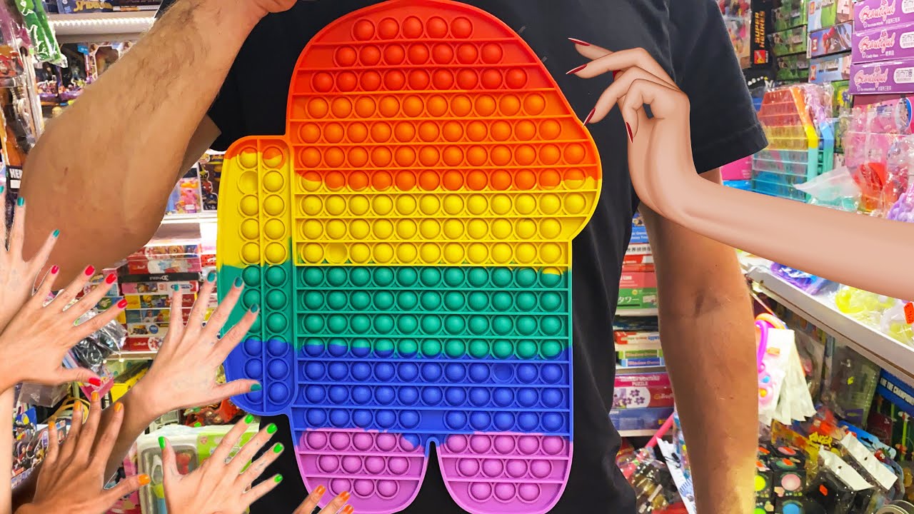 Giant Pop It Shapes - YouTube