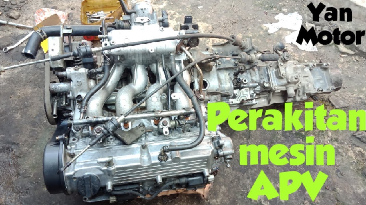 Proses merakit mesin apv"Yan Motor" - YouTube