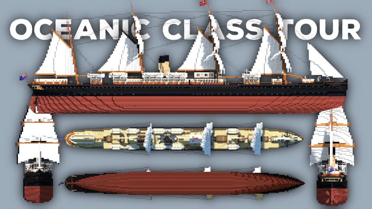 Minecraft: Oceanic Class 1871-1872 Tour - YouTube
