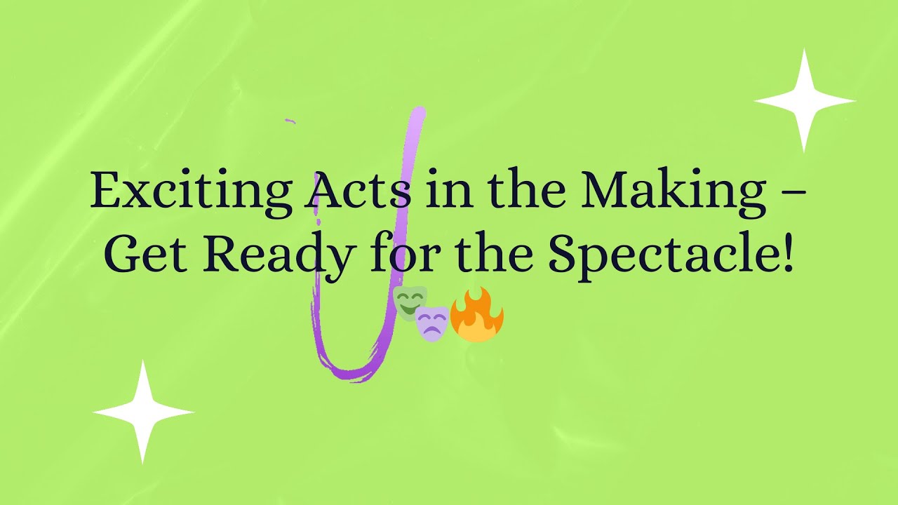 Exciting Acts in the Making – Ugadi 2025 | CHANDANA KANNADA SANGHA ...