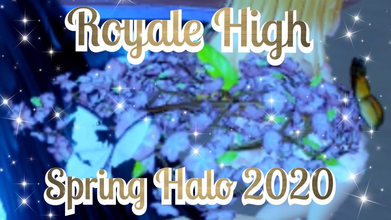 OMG I GOT THE SPRING HALO 2020 ON ROBLOX ROYALE HIGH AFTER YEARS OF ...