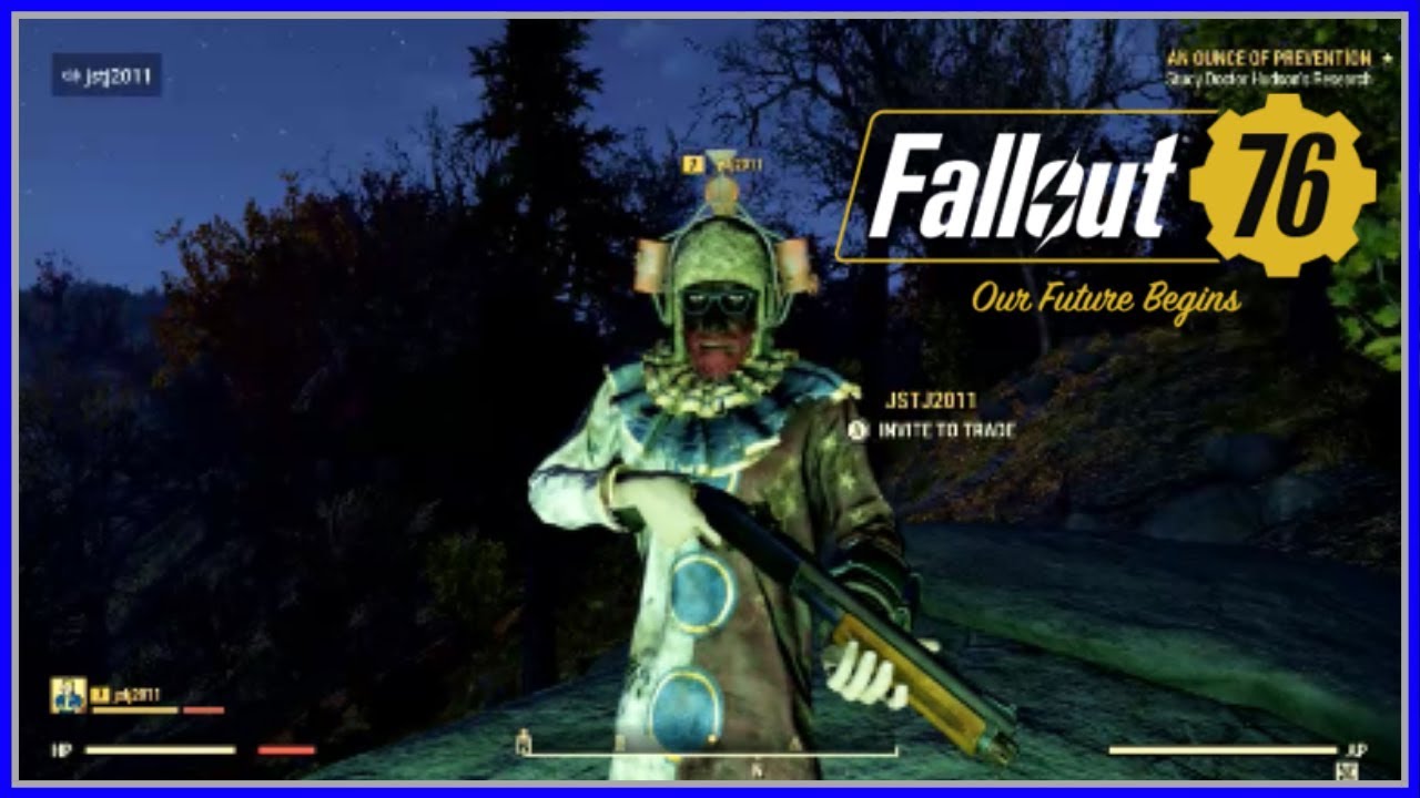 POST APOCALYPTIC ADVENTURES WITH THE CREEPY CLOWN (Fallout 76) - YouTube