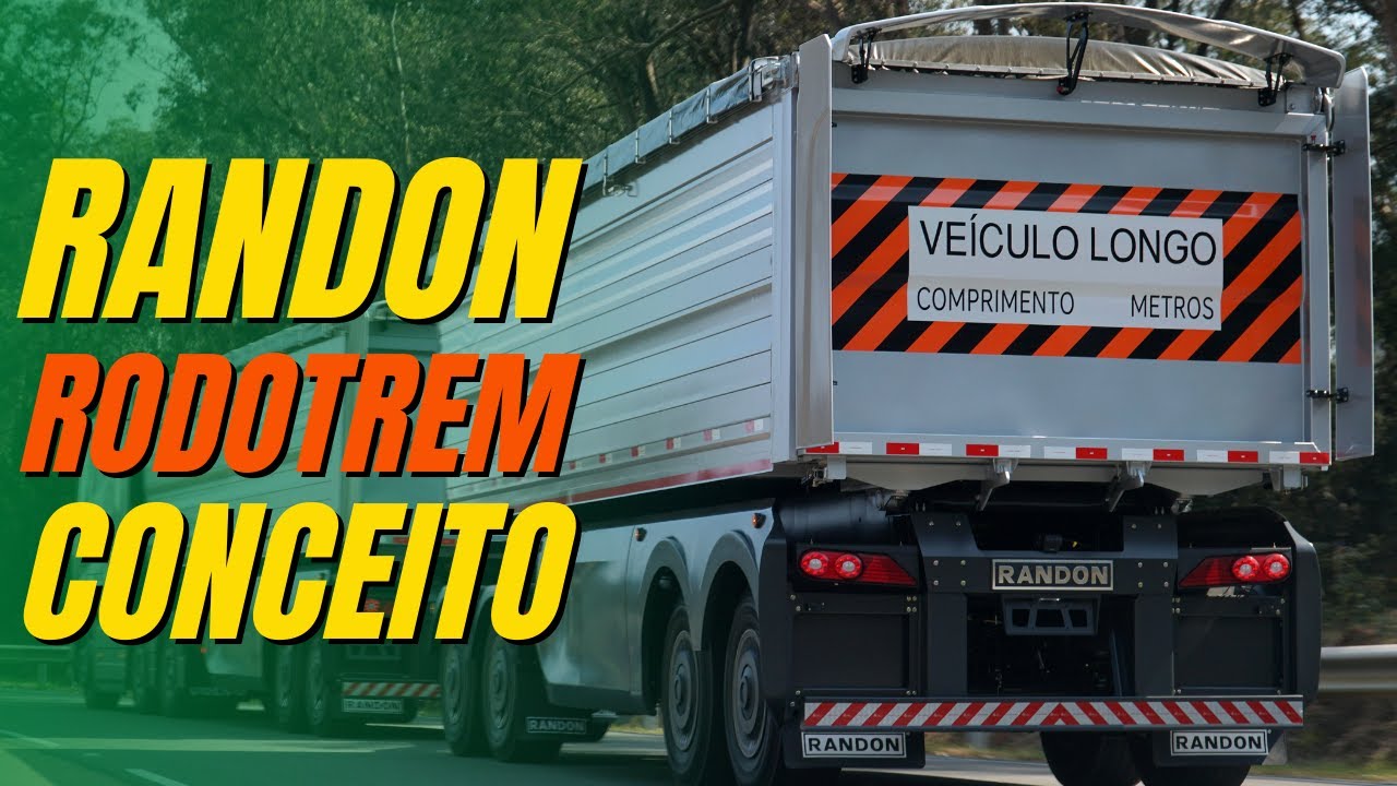 RODOTREM GRANELEIRO CONCEITO DA RANDON COM TECNOLOGIAS HYVA E ...