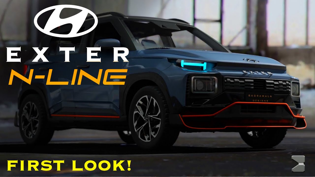 HYUNDAI EXTER N-LINE FIRST LOOK !| ALL NEW HYUNDAI EXTER 2023 LAUNCHED ...