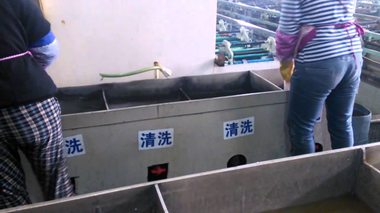 neodymium magnet clean process before plate - YouTube