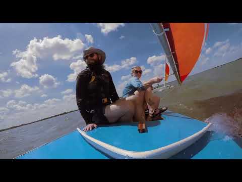 Sunfish and Laser Sailing Day - YouTube