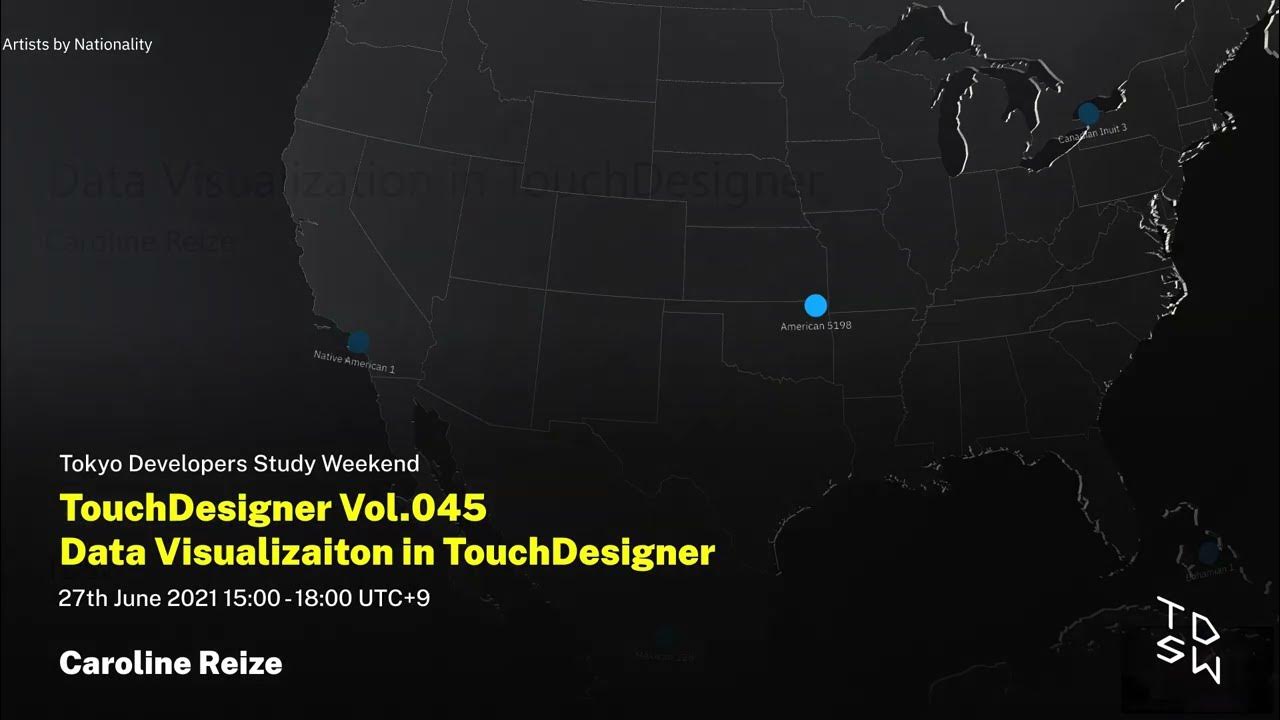 1/3 TouchDesigner Vol.045 Data Visualization in TouchDesigner - YouTube