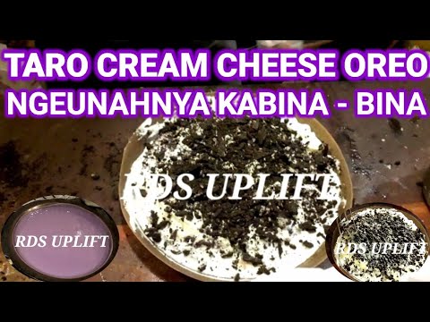 MARTABAK MERTUA. MARTABAK TARO CREAM CHEESE OREO. NGEUNAHNYA KABINA - BINA.