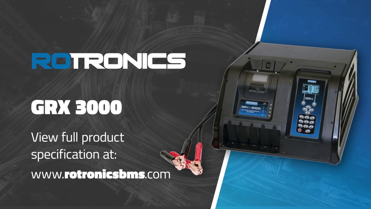 Features and Benefits of the Midtronics GRX3000 - YouTube