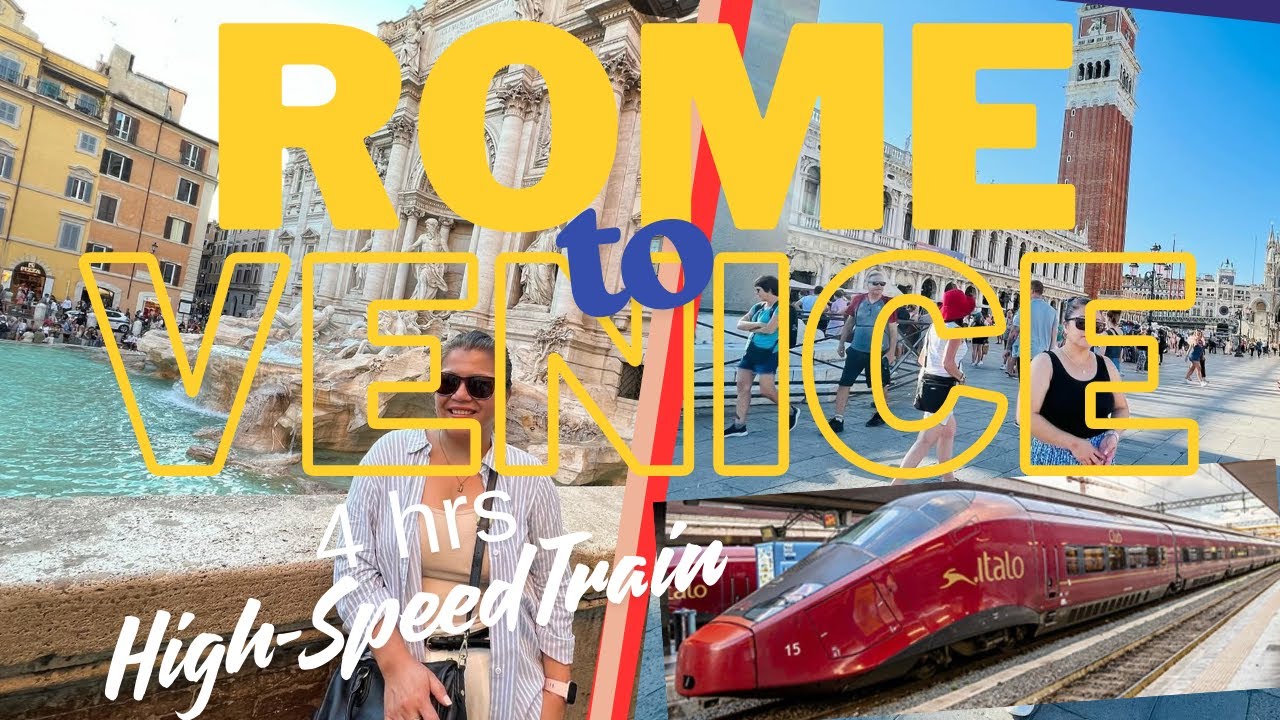 Rome to Venice in 4 Hours! Italo High-Speed Train Experience - YouTube