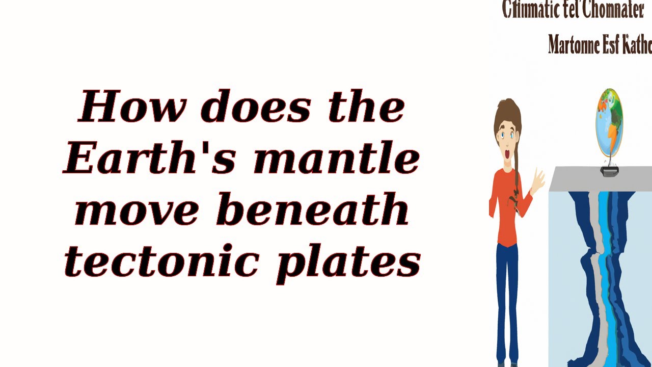 How does the Earth's mantle move beneath tectonic plates? - YouTube