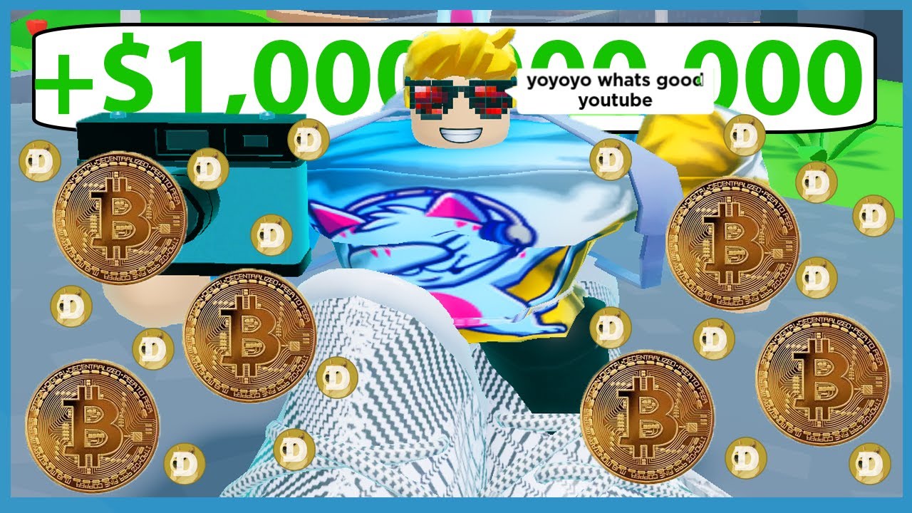 I Became A Bitcoin Millionaire In Roblox Youtuber Simulator - YouTube