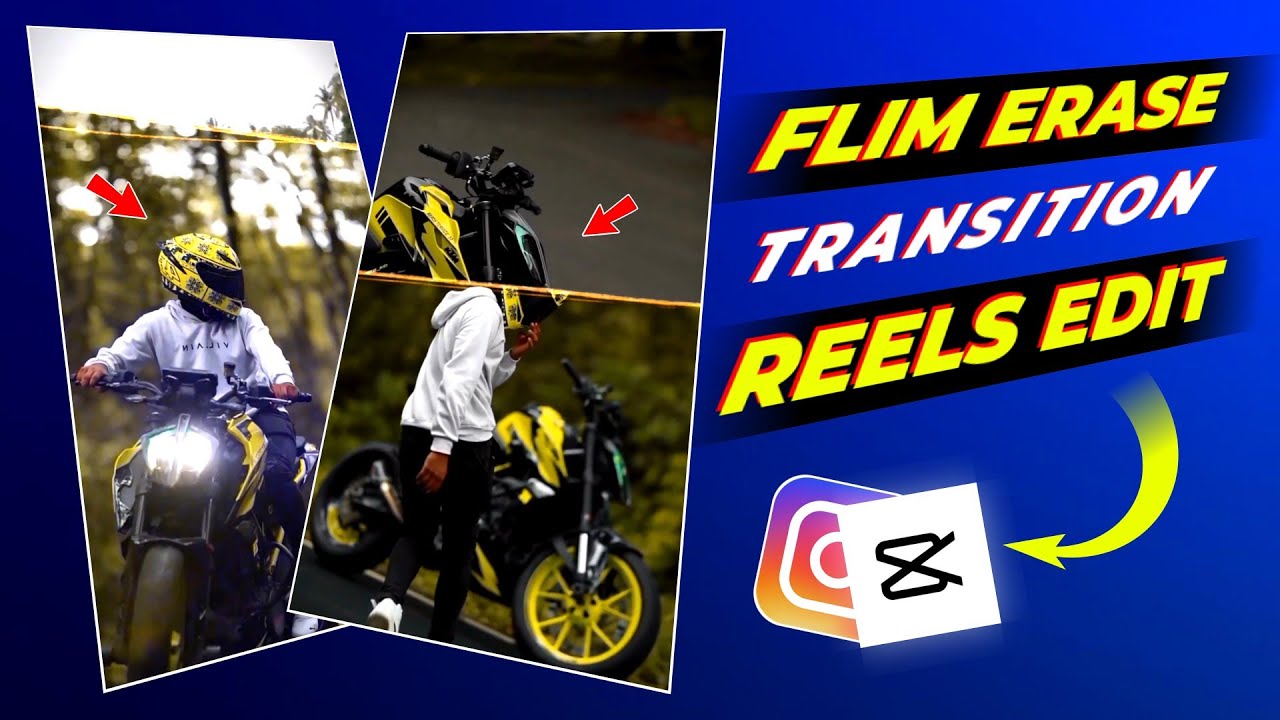 Flim Erase Transition Reels Edit 💥 Capcut Tutorial ?? - YouTube
