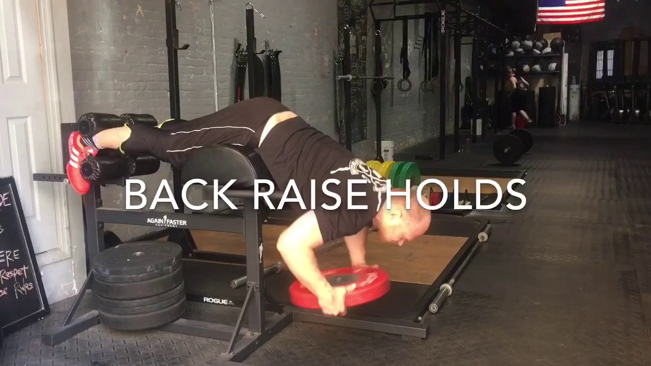 Back raise holds - YouTube