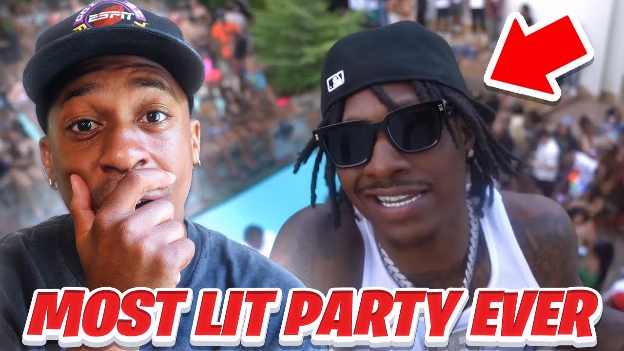 Duke Dennis & Kai Cenat Threw a Pool Party At The AMP House (REACTION ...