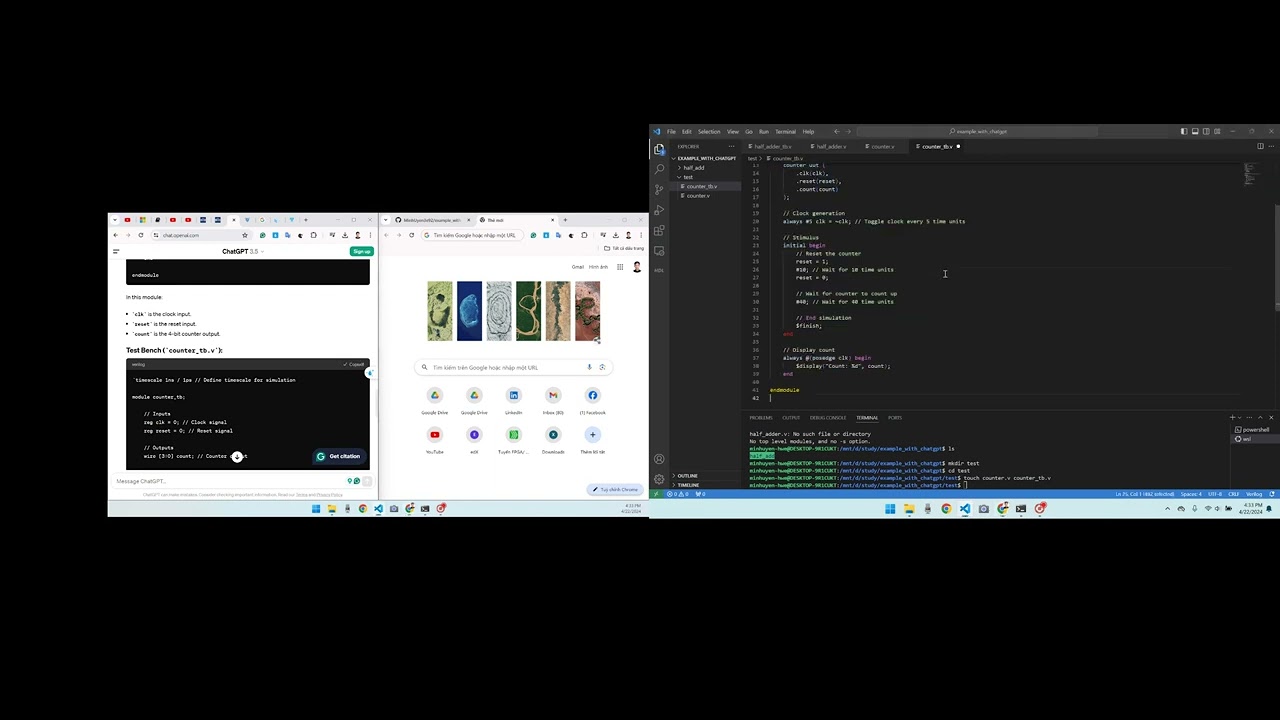 Tool Open-Source for code Verilog | công cụ miễn phí - VS code và Icarus Verilog in Windows ...