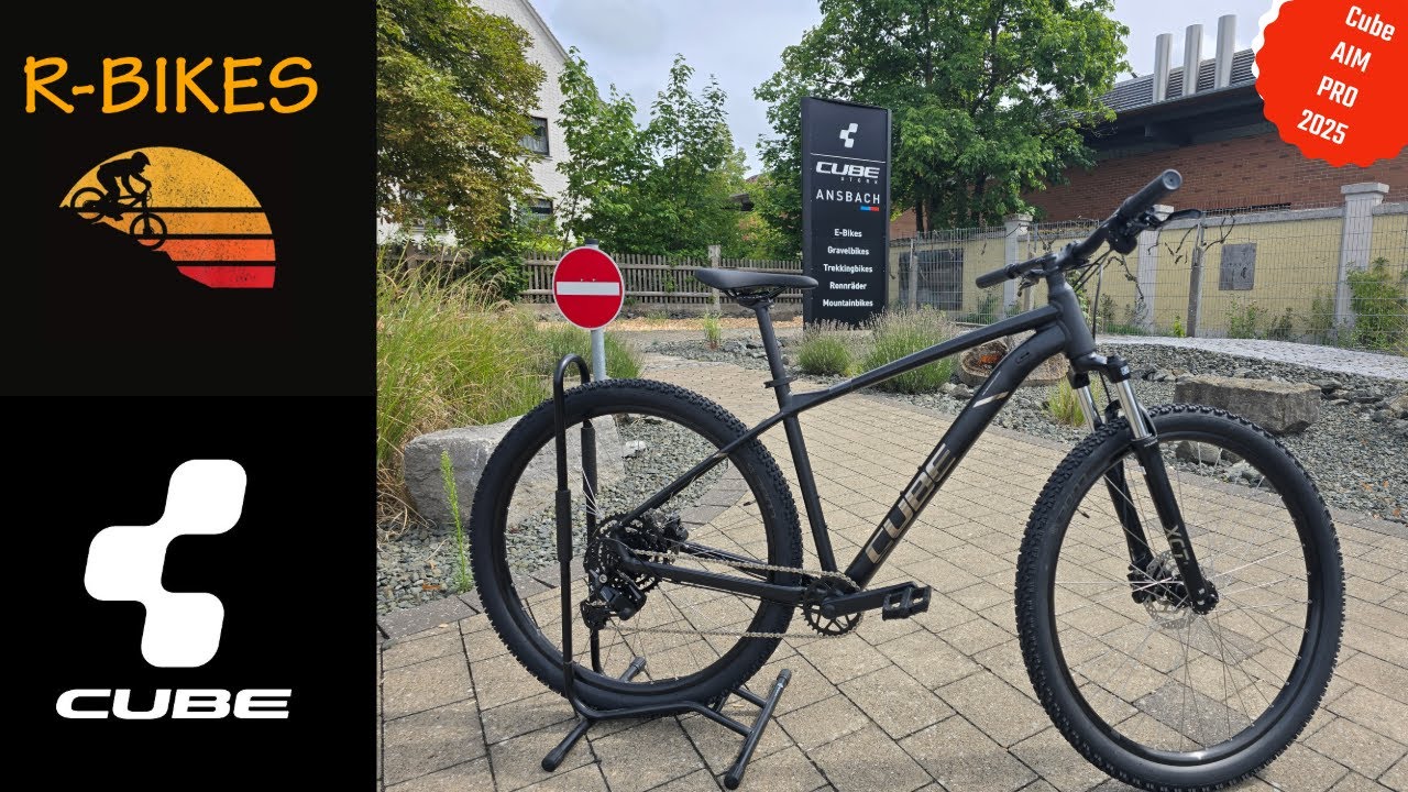 New 2025 Cube Aim Pro black´n´slateblack WALK-AROUND REVIEW - YouTube