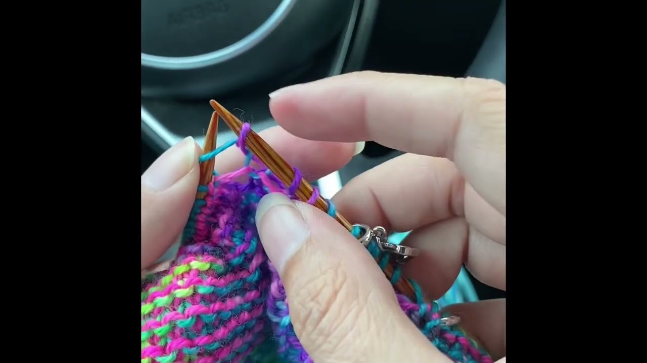 How to Knit - Knit Stitch - Violent Knitting - YouTube