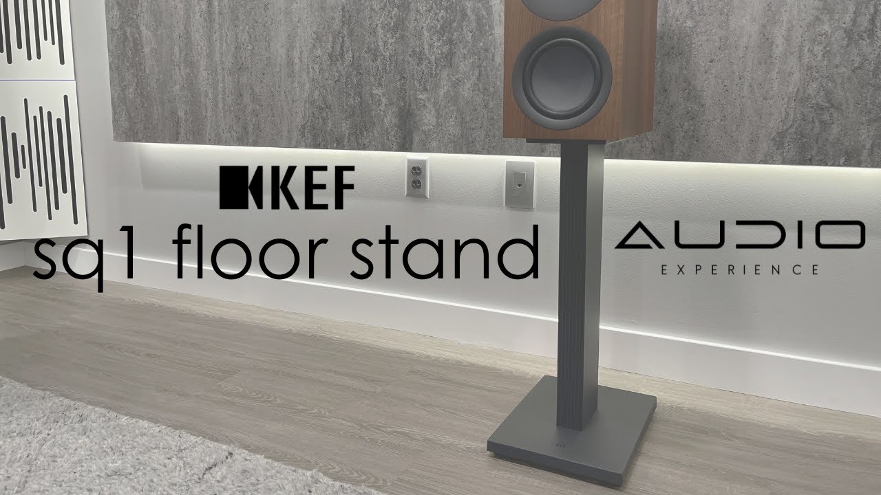 KEF SQ1 Stand Mount Speaker Floor Stands (for Q Concerto Meta ...