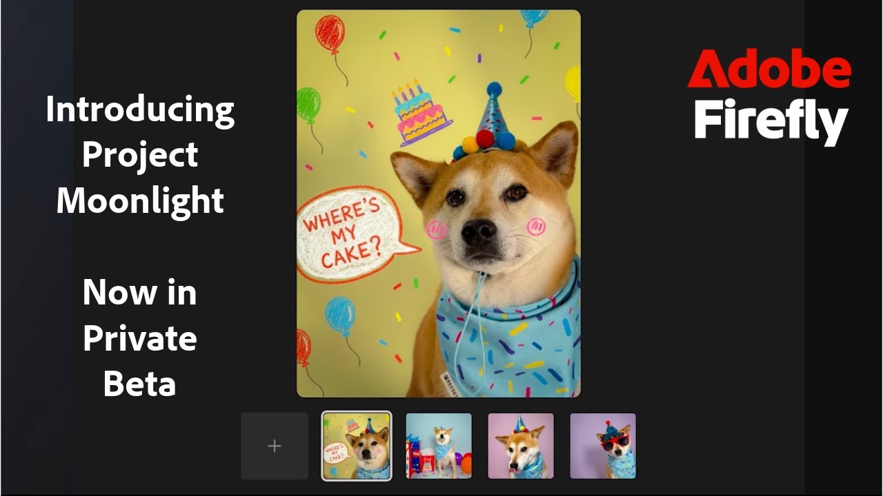 Project Moonlight, Now in Private Beta | Adobe Firefly - YouTube
