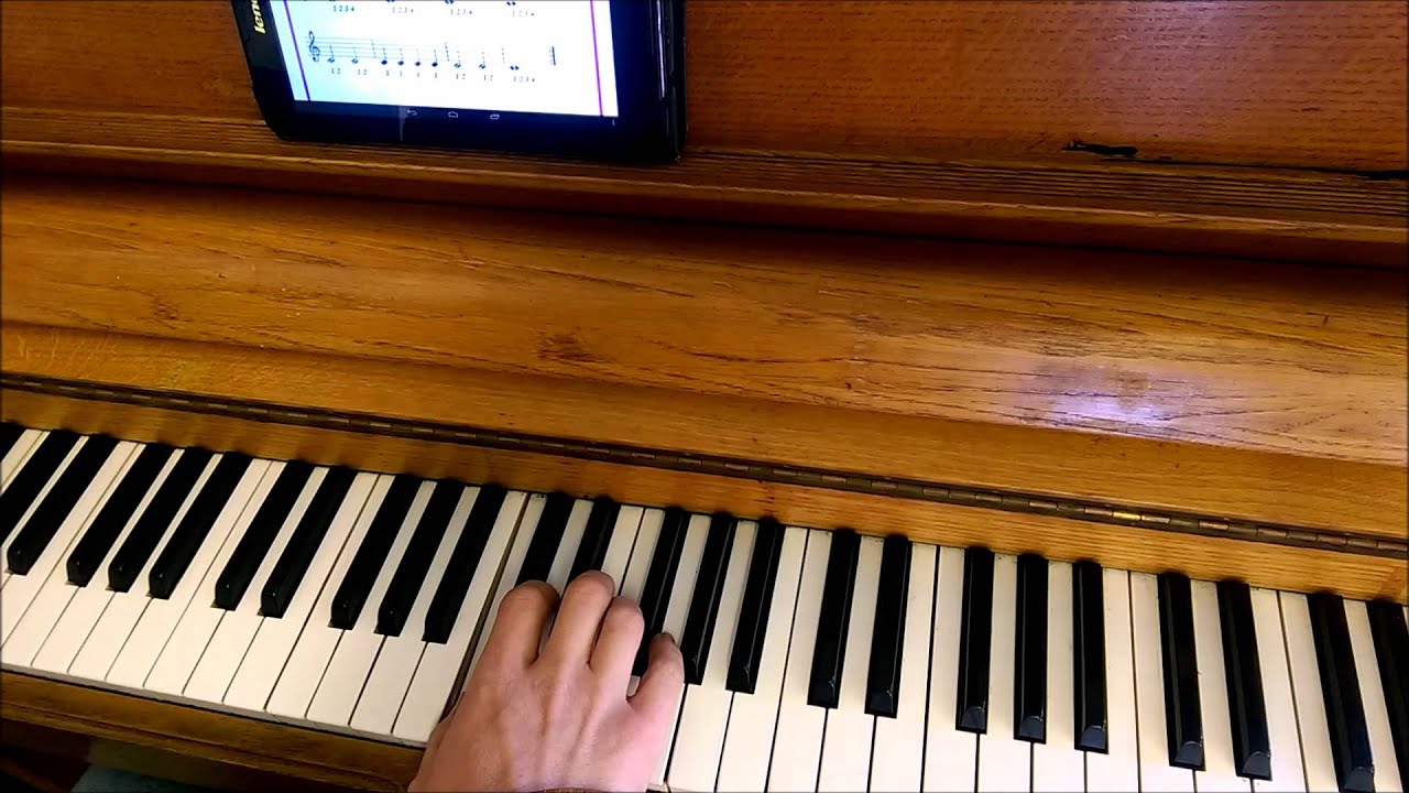 Easy Piano Tutor Lesson 2 Demo - YouTube