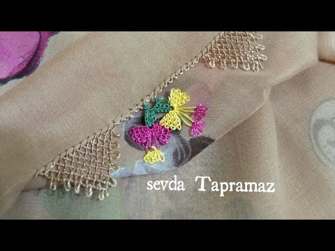 İgne oyası kelebek modeli yazmaya çok yakisti 18.model