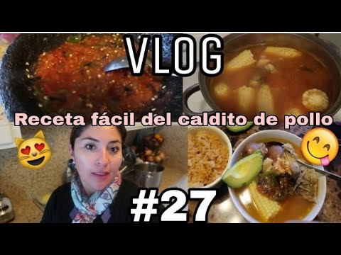 Preparando un rico caldito de pollo para este frillito receta fácil 😋 ...